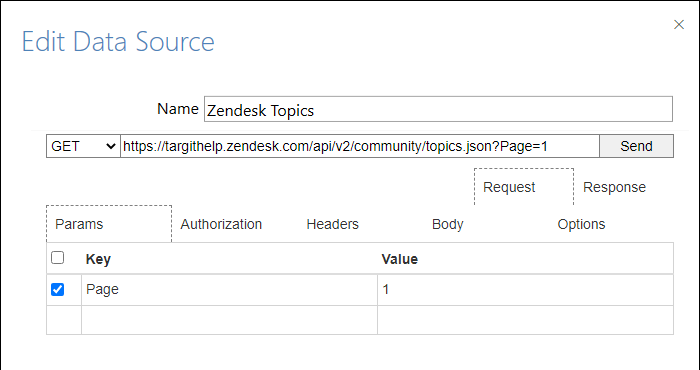 Online Data Provider Generic Rest Api Targit Community