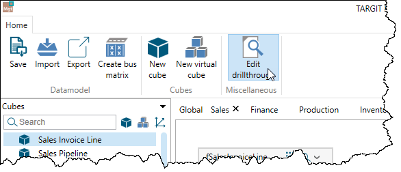 Data Model Editor: Drillthrough – TARGIT Community