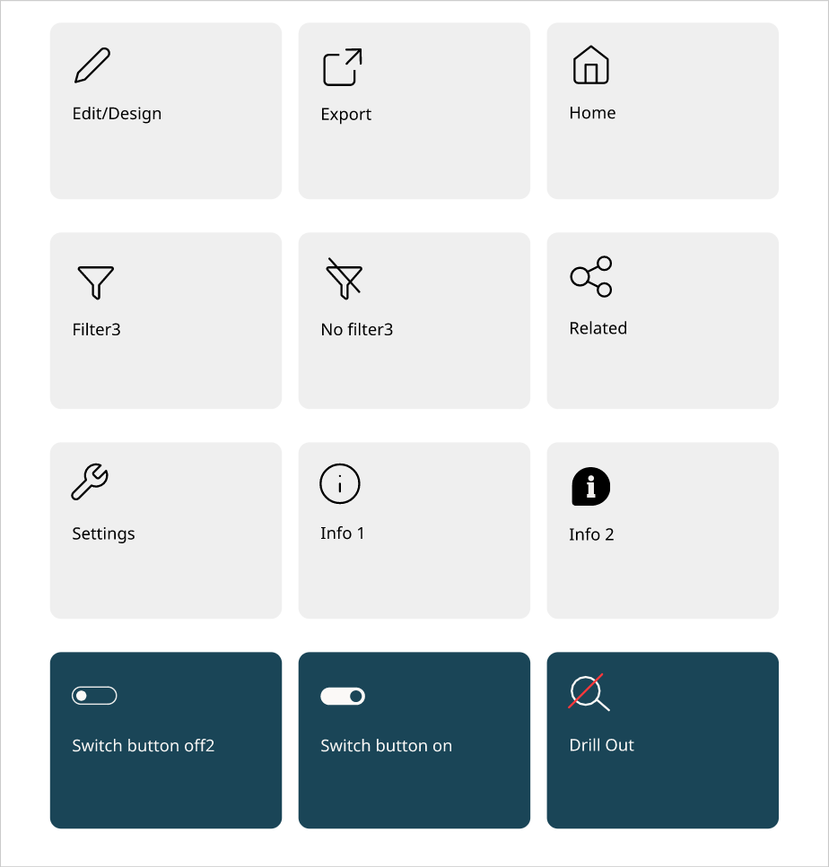 Icon Packages SVG files – TARGIT Community