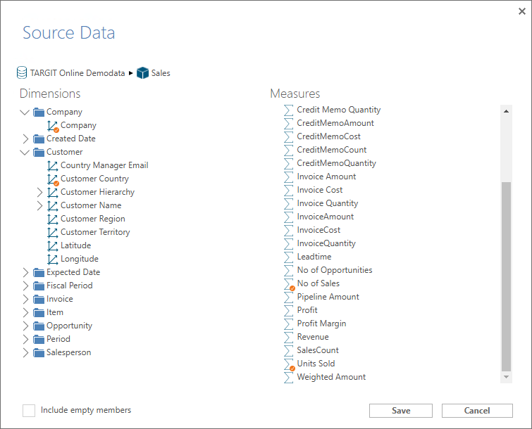 TARGIT Server as a data source - Data Discovery – TARGIT Community