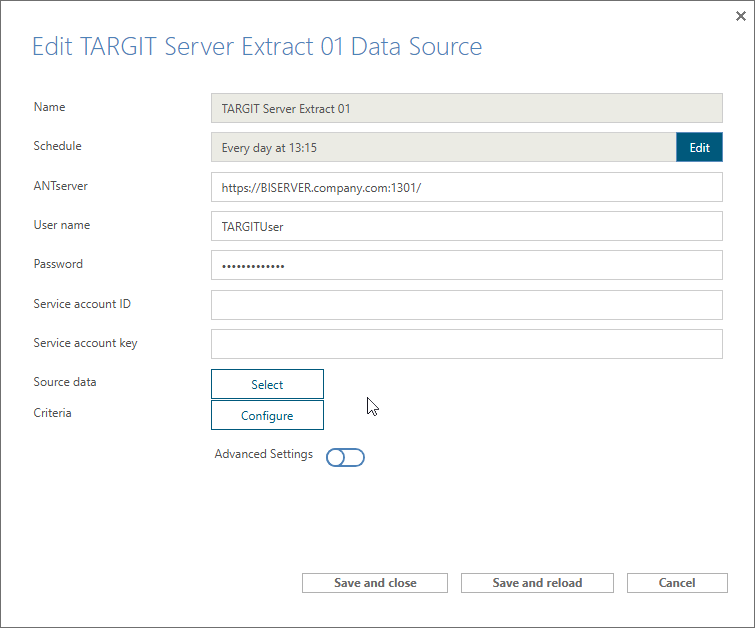 TARGIT Server as a data source - Data Discovery – TARGIT Community
