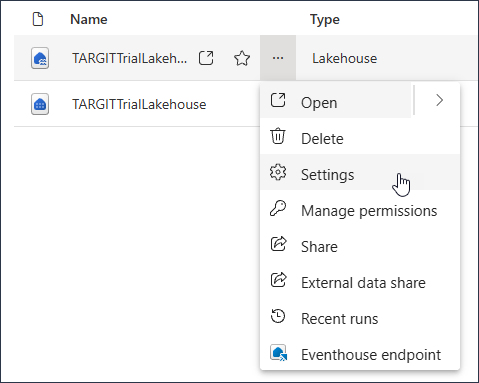 Microsoft Fabric - connection to SQL analytics endpoint – TARGIT Community