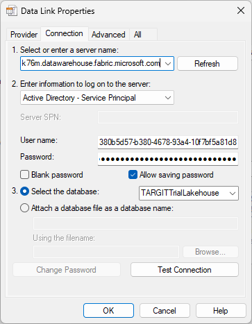Microsoft Fabric - connection to SQL analytics endpoint – TARGIT Community